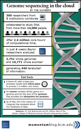 By the Numbers: Sequencing the human genome through the cloud - Baylor ...