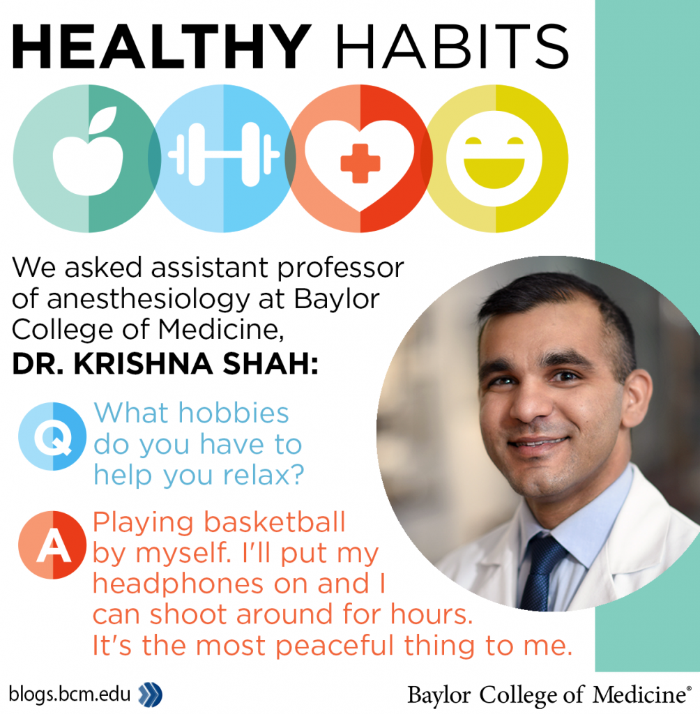 Healthy Habits: Dr. Krishna Shah enjoys weightlifting, basketball to ...