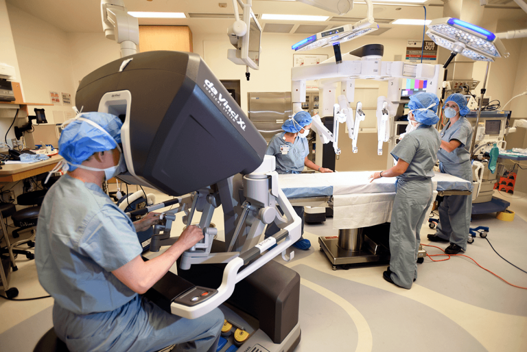What is robotic hernia repair?