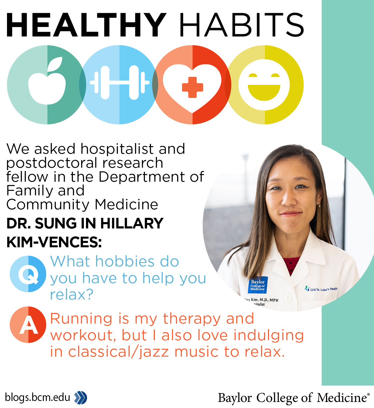 Healthy Habits: Dr. Sun In Kim-Vences is an ultramarathoner - Baylor College of Medicine Blog ...
