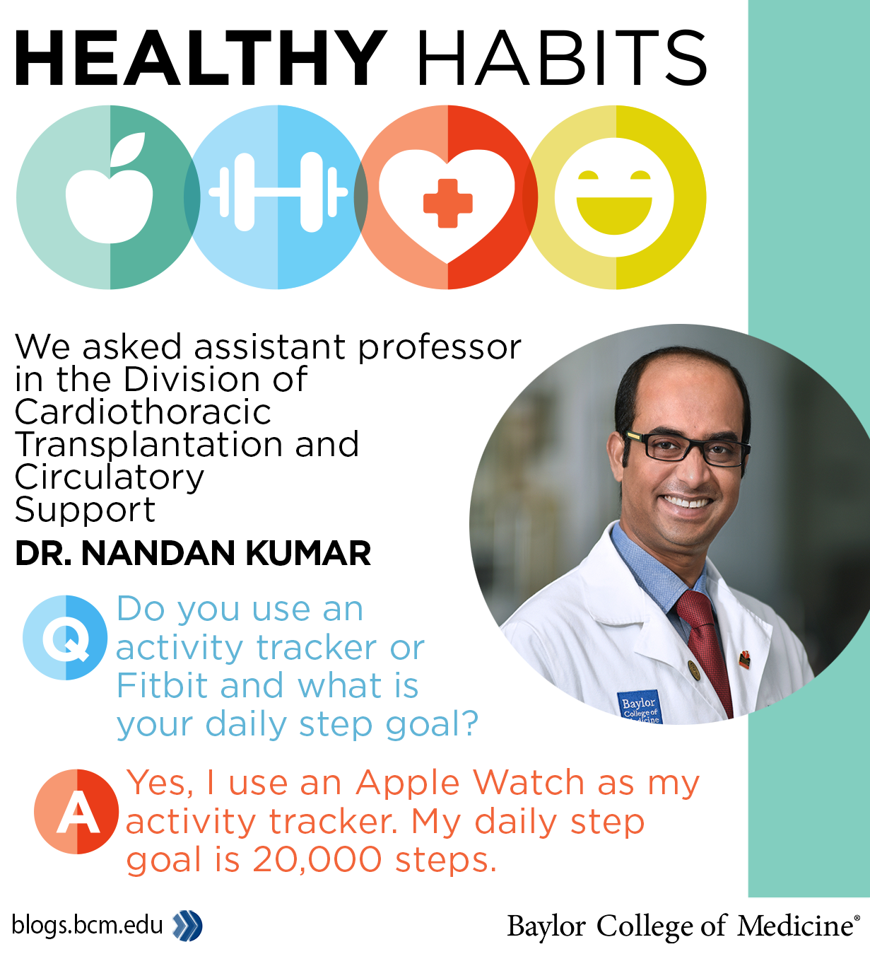 Healthy Habits: Nandan Kumar Mondal enjoys riding his bike - Baylor ...